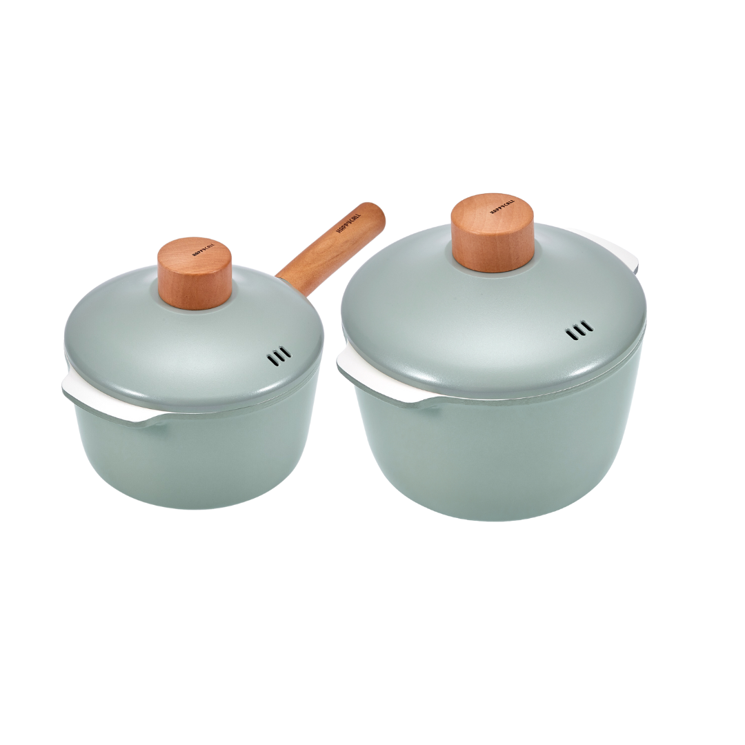 Happycall ZIUM IH Ceramic Non-stick Cookware Sauce Pot Set